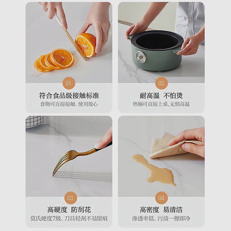 岩板电视柜茶几组合高柜小户型家用客厅实木储物柜落地柜电视机柜
