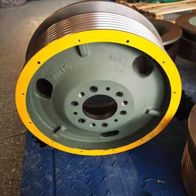 适用于迅达电梯300P 5200 5400曳引轮410/450*7*10/11PMS420 P033