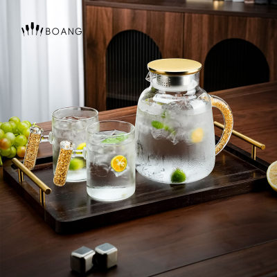BOANG大容量金箔水壶水杯