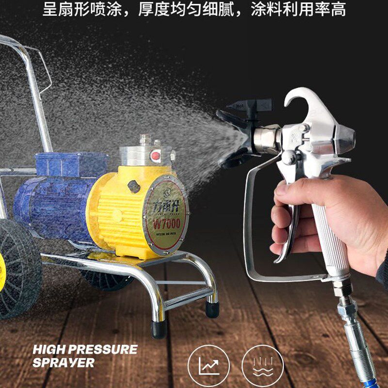 力承升高压无气电动990大功率喷涂机家装用工程室内乳胶油漆涂料