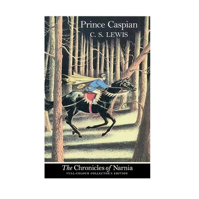 纳尼亚传奇 第4部 经典封面平装 凯斯宾王子 Pauline Baynes插图 The Chronicles of Narnia 4 英文原版 C S Lewis