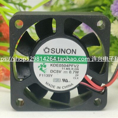 全新SUNON建准 KDE0504PFV1/2/3 4010 4CM 5V 0.7W 1.2W 散热风扇
