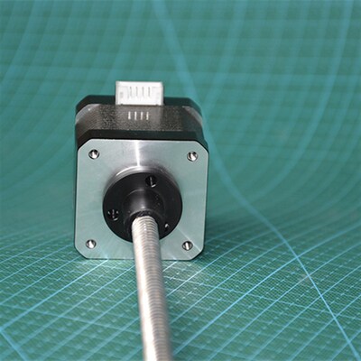 NEMA17电机马达 42直线丝杆步进电机丝杠TR8x8 280长  机身长40mm