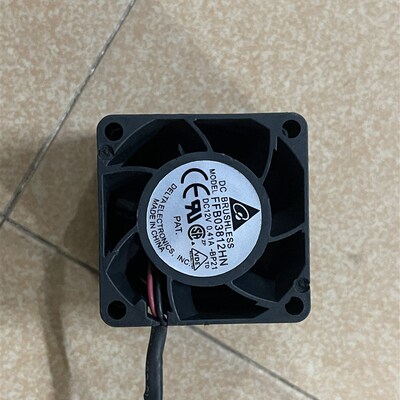 正品原装台湾台达 FFB03812HN 3828 3.8CM 12V 0.41A 3线投影散热