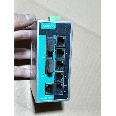 MOXA摩莎交换机EDS-208A-MM-SC