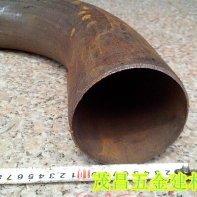 现货过线弯头114大月弯 焊接月牙弯 76冲压管加厚 90弯头焊接管
