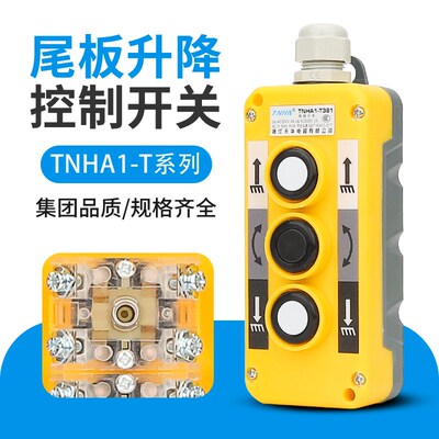汽车尾板升降按钮开关COP-3B行车起重装卸控制手柄TNHA1-T381磁铁
