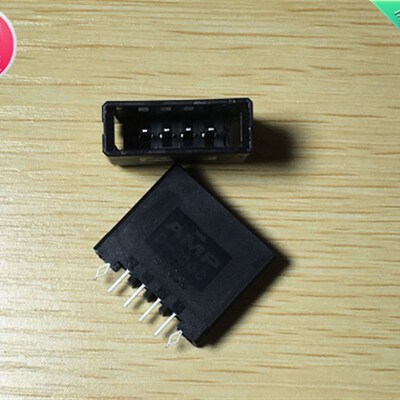 AMP D-3100 4针直脚插座 1-178314-2 可直接拍 当天发货