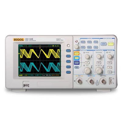 普源示波器 100MHZ 彩屏数字示波器 DS1102E