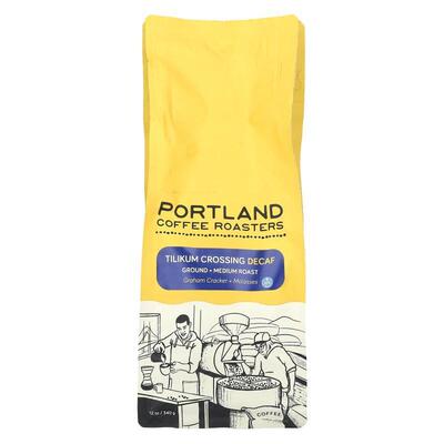 Portland Coffee Roasters,脱因咖啡，研磨，中度烘焙，12 盎司（