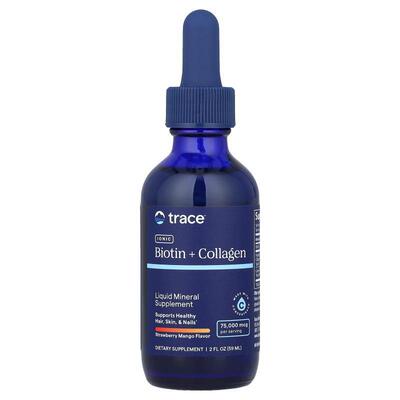 Trace,离子生物维生素 + 胶原蛋白，草莓芒果味，75000 微克，2 5
