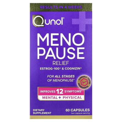 Qunol,MenoPause Relief, 60 Capsules