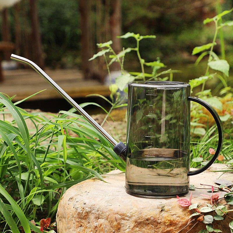 汉轩长嘴浇水壶浇水器喷水壶浇花壶塑料家用多肉种菜园艺大洒水壶