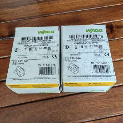 WAGO总线耦合器750-346750-345750-347