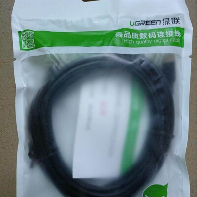 绿联数据线US289 USB2.0公转Microp 黑色3米