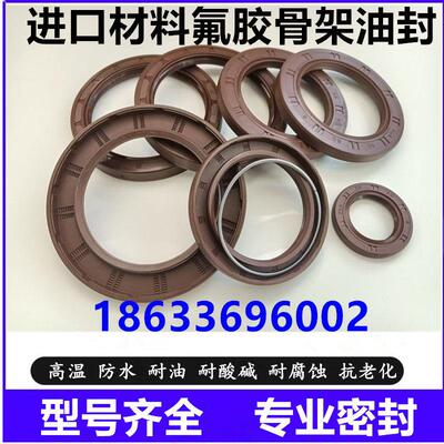 GB/密13871.1.20唇07旋转轴形封T圈高温耐磨FB型骨FSK架油封进口