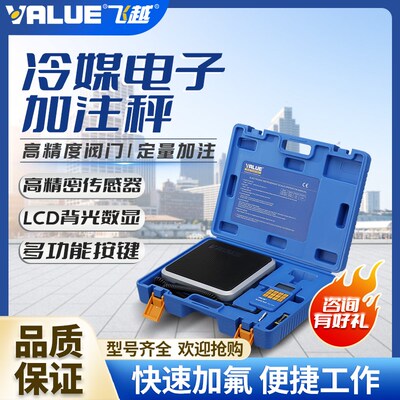 飞越VES-50A/50B/100A/100B雪种定量加液称冷媒电子称加氟电子秤