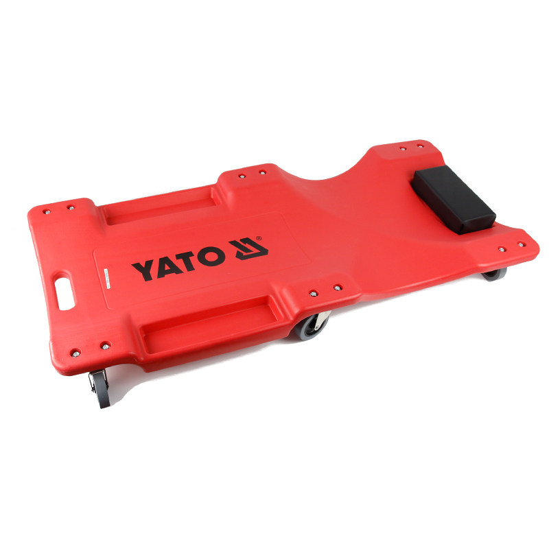 YATO汽修躺板 YT-0880 加厚修车滑板 汽保工具躺板 万向修车躺板