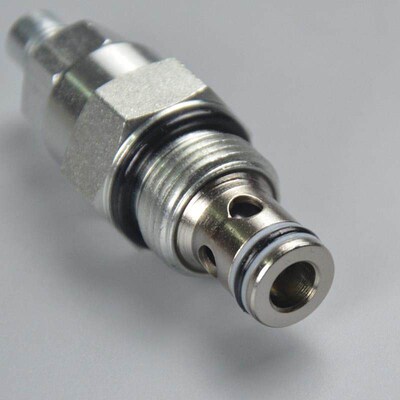 螺纹插装可调单向双向节流阀量流阀LF47010-00DNV10 LF12 FC10 手