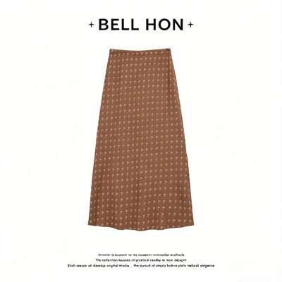 【BELL HON】2026夏新款设计高级感显瘦半身裙-BHT000159