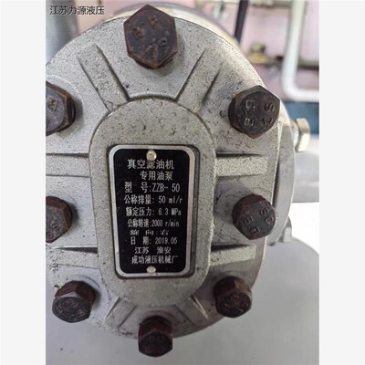 成功液压ZZB-50滤油机专用油泵