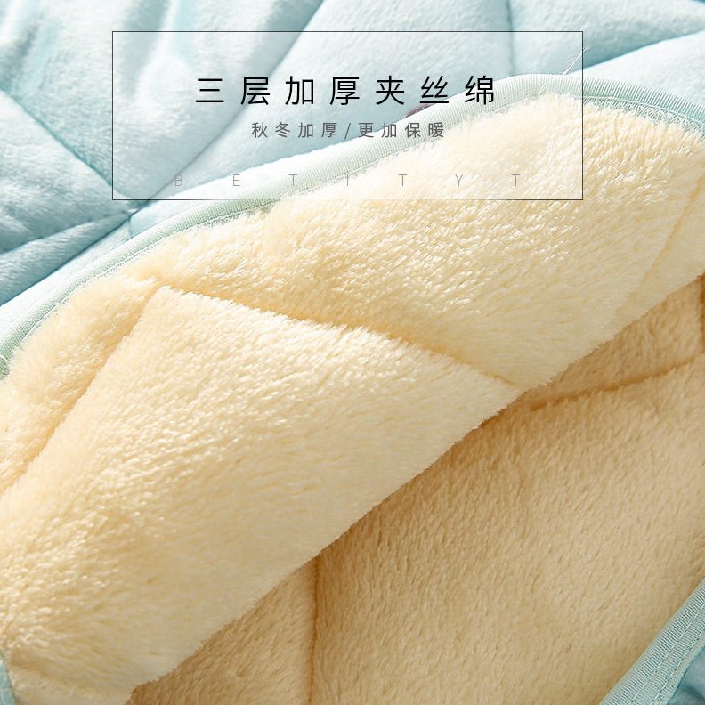 甄选婴儿睡觉防冻护肩加厚长袖小孩保暖防寒坎肩秋冬季儿童护肩衣