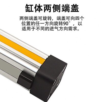 甄选正品现货美国PARKER派克无杆气缸速切割缸OSP-P25-200-300-40