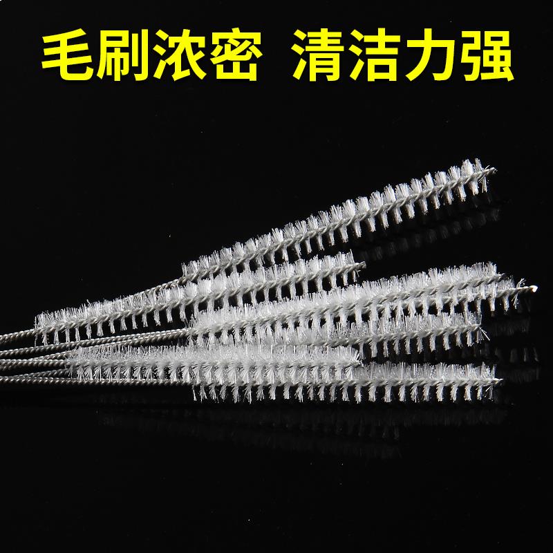 试管刷实验室烧杯刷大号量筒刷硬毛管道清洁刷尼龙小号刷子软毛刷