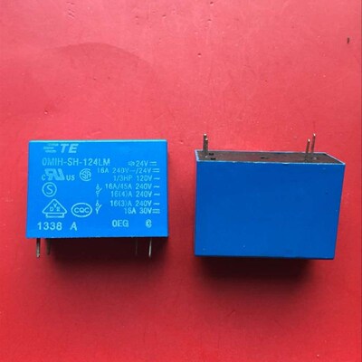 全新原装泰科继电器OMIH-SH-124LM 24V DC24V 24VDC 16A 4脚!
