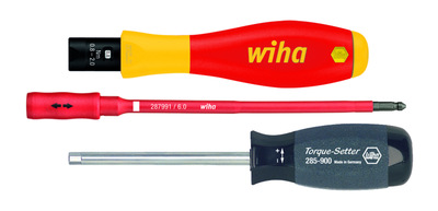 德国 威汉Wiha 26625 电工绝缘可调扭螺丝起子 带视窗 0.5-2.0 Nm