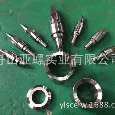 厂家供应注塑机多种规格机筒合金头 射嘴 哥林柱 三小件