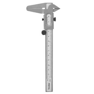 公英制游标卡尺 金属游标卡尺 测量仪(5inch) 100mm 120mm
