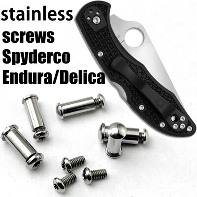 Spyderco蜘蛛刀柄螺丝 C10蜘蛛C11刀柄螺丝钉 螺丝折刀钉