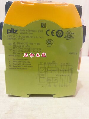 现货PILZ皮尔兹750134PNOZs448-240VACDC3n/o1n/c