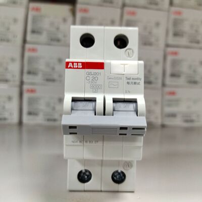 ABB 剩余电流动作断路器GSJ201 AC-C25/0.03 2TAZ240111R2254
