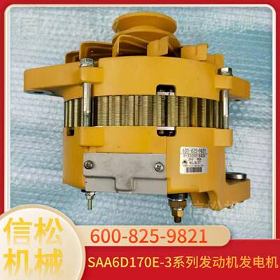 ALTERNATOR挖掘机配件PC1250-7系列发动机发电机600-825-9820