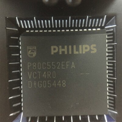 P80C552EFA P80C552EFA/08 全新原装正品 进口 NXP 贴片 PLCC68