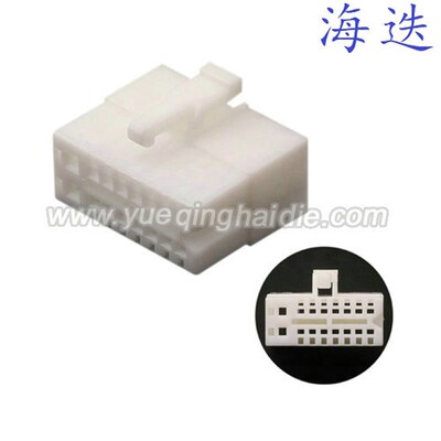DJ7165-1-1.6-11/21适用于汽车线束连接器插头纳智捷汽车音响插头