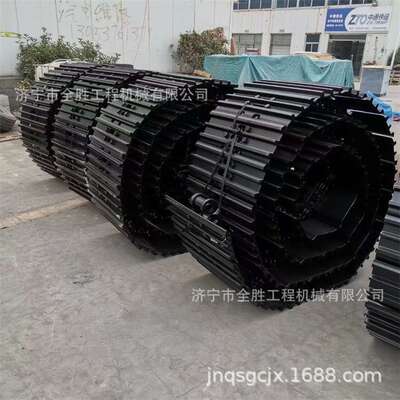 PC650挖掘机履带板 支重轮 引导轮发动机机脚垫 21N-01-11120