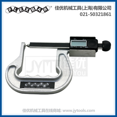 FLEXBAR15785电子数显深喉千分尺0-60mm