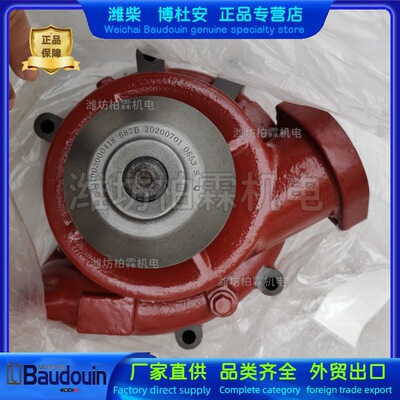 潍柴12M26博杜安6M33柴油发动机12M33船舶原厂淡水泵331003000418