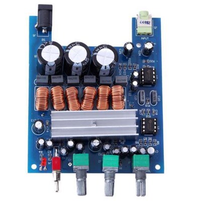TPA311e6D2 2.1数字功放板 50W*2+100W/ 低音炮 重低音