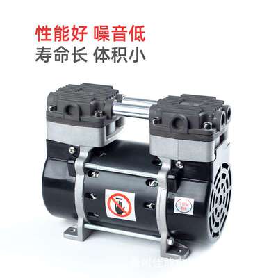 锦穗科技110V60Hz180W真空泵静音小型真空泵无油真空泵微型负压泵