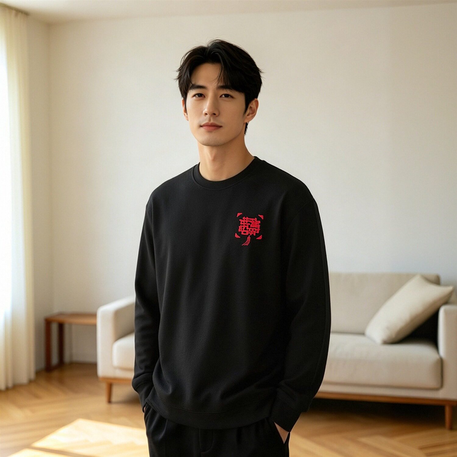 李宁卫衣2026年新款男子潮流日常户外运动卫衣套头衫AWDVH39