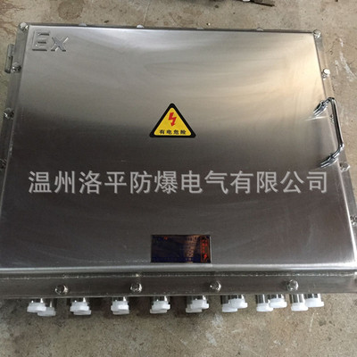 304S不锈钢防爆箱配电箱ExdIIBT4不锈钢防爆接线箱IICT6隔爆箱