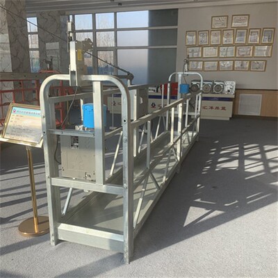 齐齐哈尔电动吊g篮厂 外墙热镀锌吊篮出售  ZLP630建筑吊篮高空施