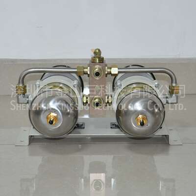金山巨油水分离器新款900FG双联带表75900FHX10 75900FHX30带护腕
