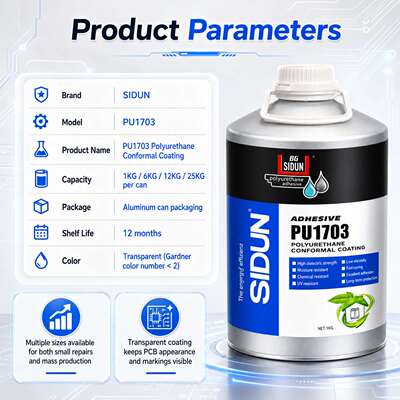 PU1703 Conformal Coating Polyurethane PCB Coating