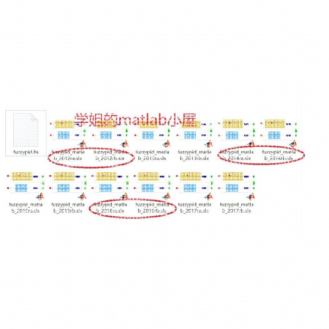 PID 模糊PID控制 对比 matlab simulink 彷真 模型 建模 传递函数