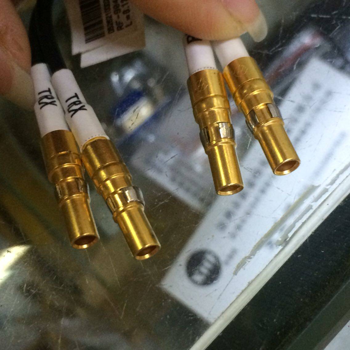 CC4-KK CC4母对母内孔75欧2M光端机延长线两兆机房射频信号同轴线